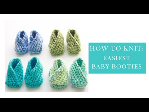 Wrap Little Feet in Love with 25 Free & Quick Knit Baby Booties ...