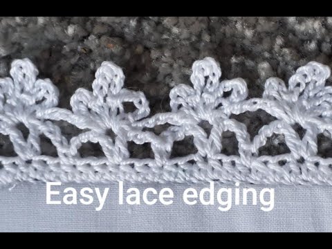 25+ Stunning Crochet Lace Edging Patterns - love. life. yarn.