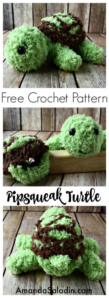 Pipsqueak Turtle - Free Crochet Turtle Pattern - love. life. yarn.