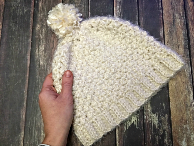 How to Crochet a Beanie for Adults (Easy Free Pattern) - love. life. yarn.