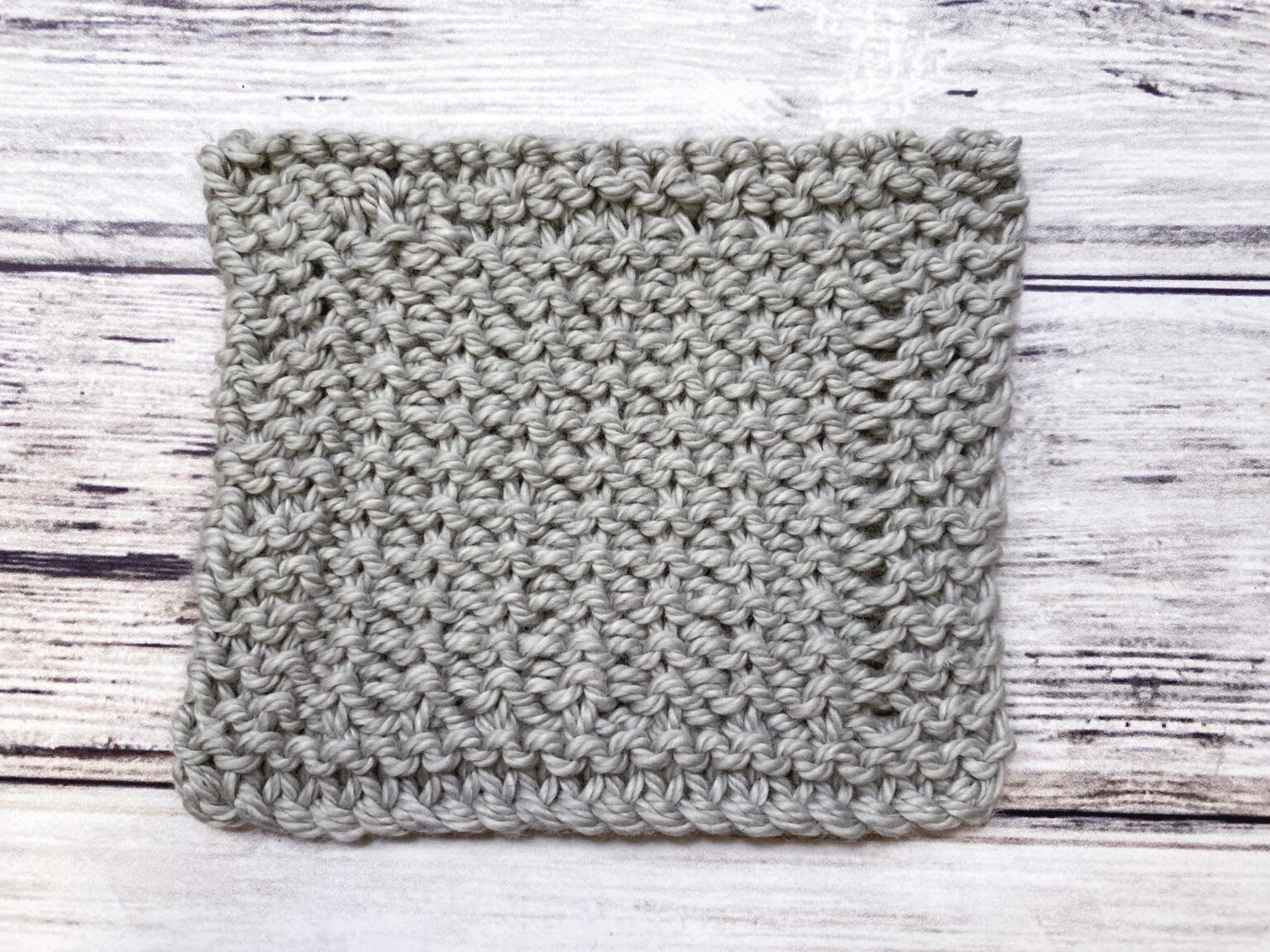 Textured Face Scrubby (Free Knitting Pattern) - love. life. yarn.