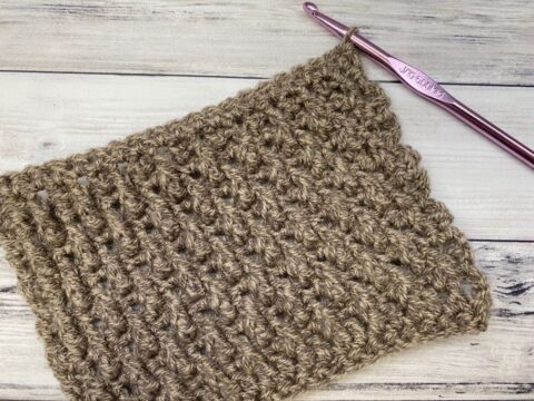 How to Crochet the Alpine Stitch (Easy Tutorial) - love. life. yarn.