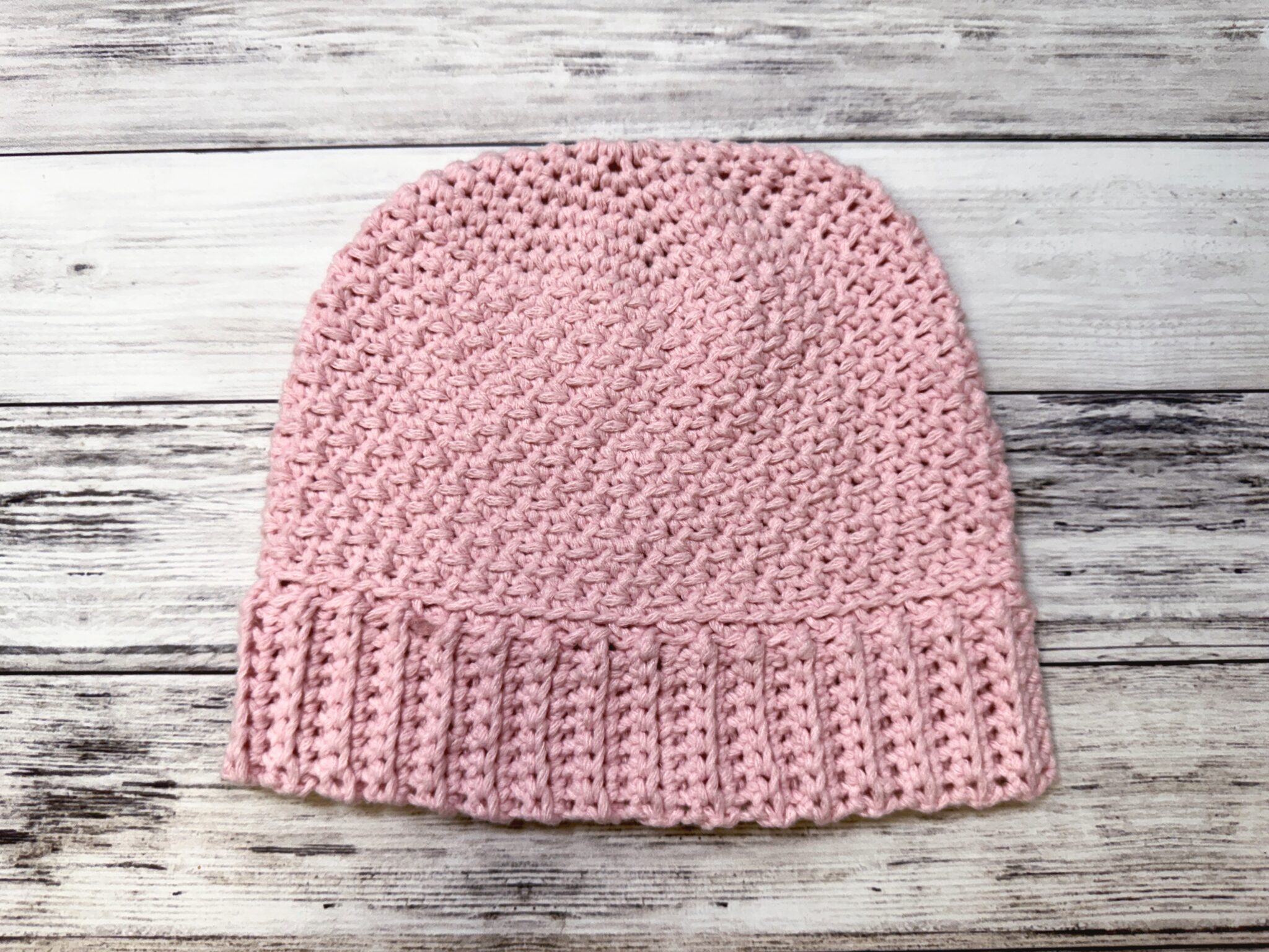 Basic Crochet Baby Beanie - love. life. yarn.