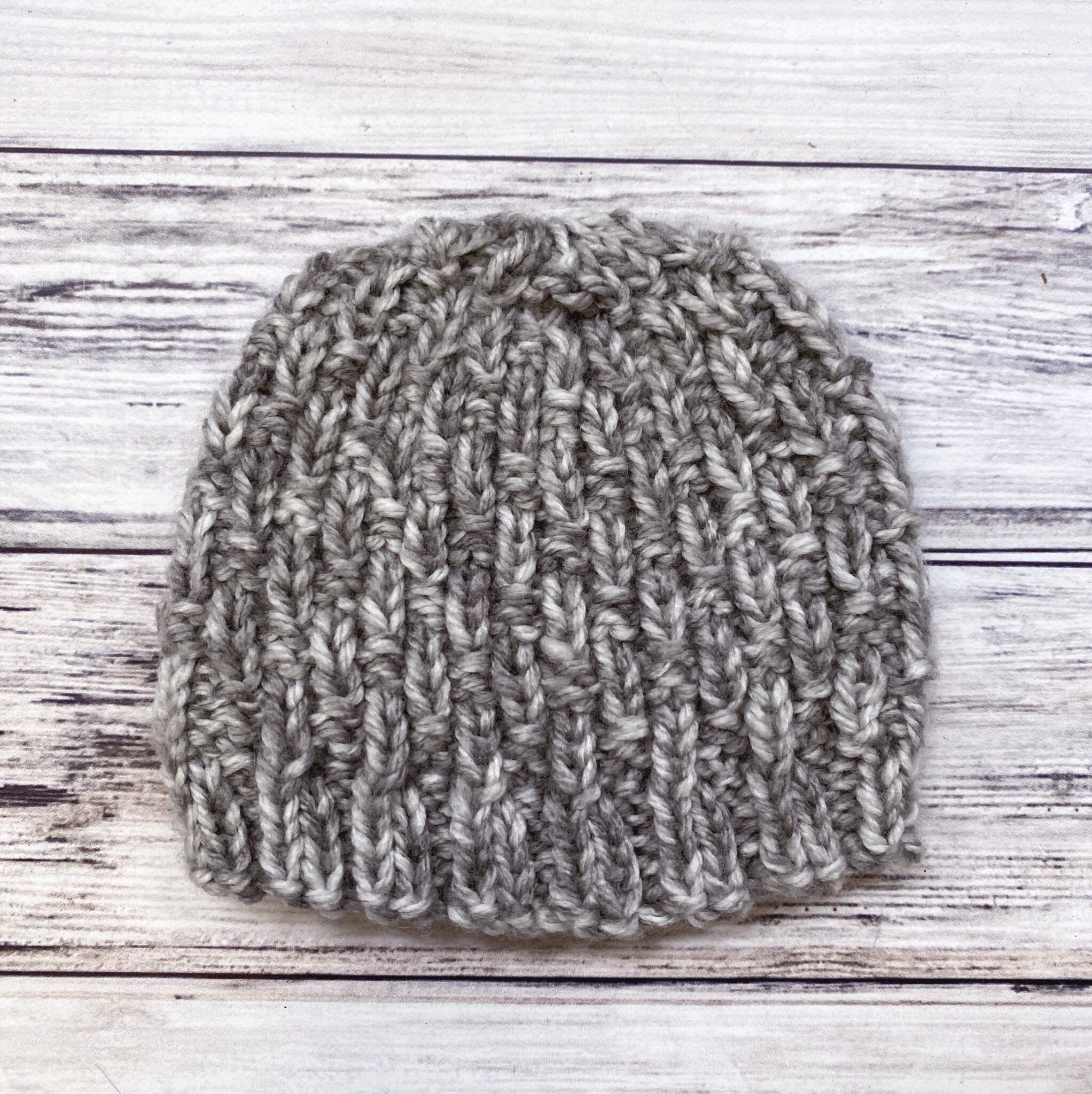 Basketweave Knit Preemie Hat (Free Knitting Pattern) - love. life. yarn.