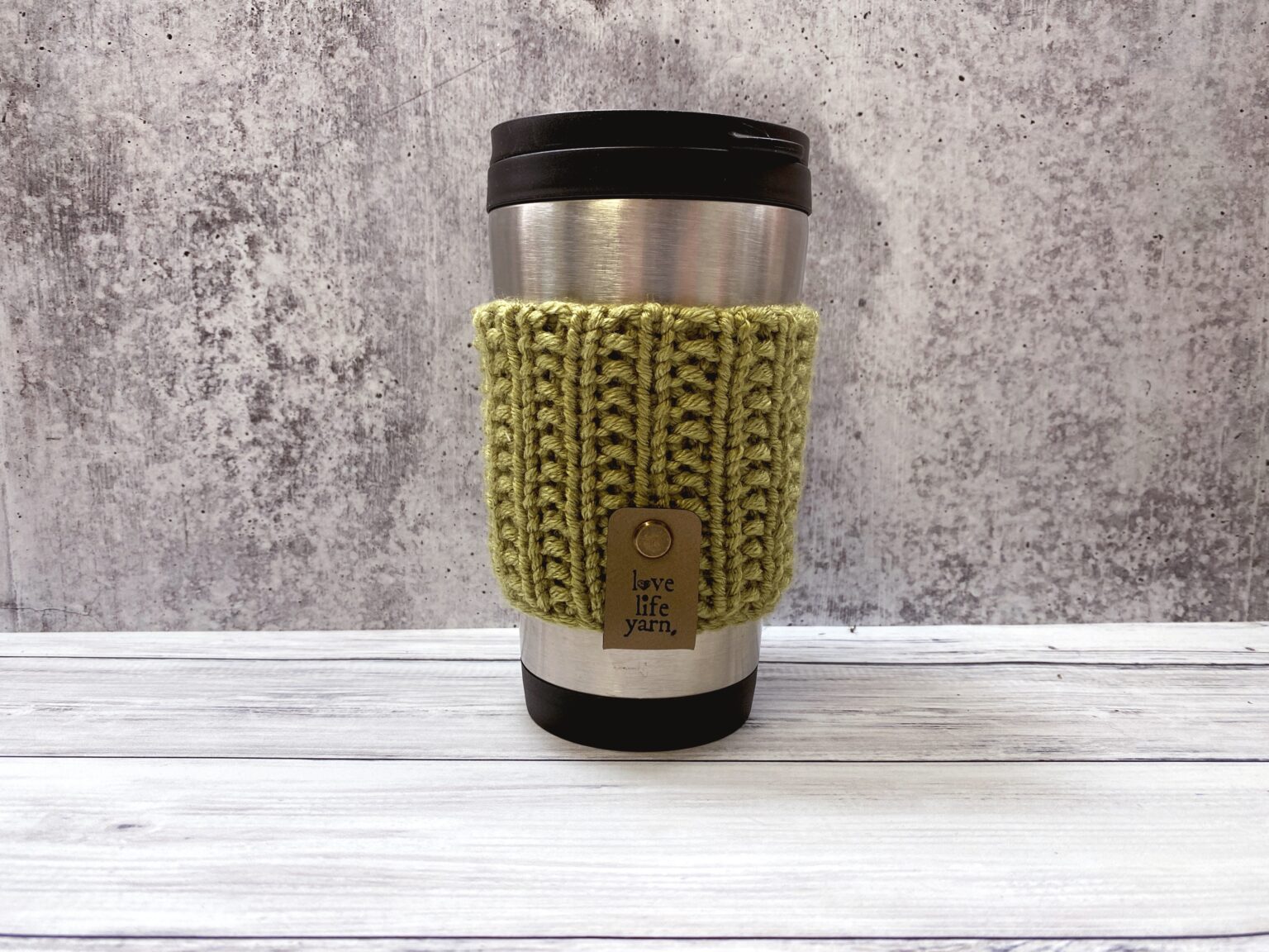 Beginner Knit Mug Cozy (Free Knitting Pattern)