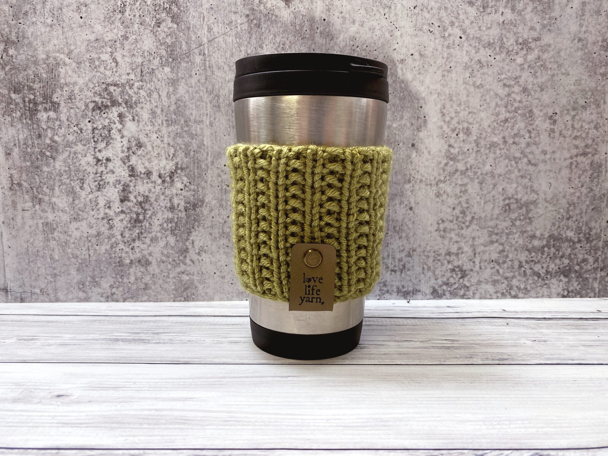 Beginner Knit Mug Cozy (Free Knitting Pattern)