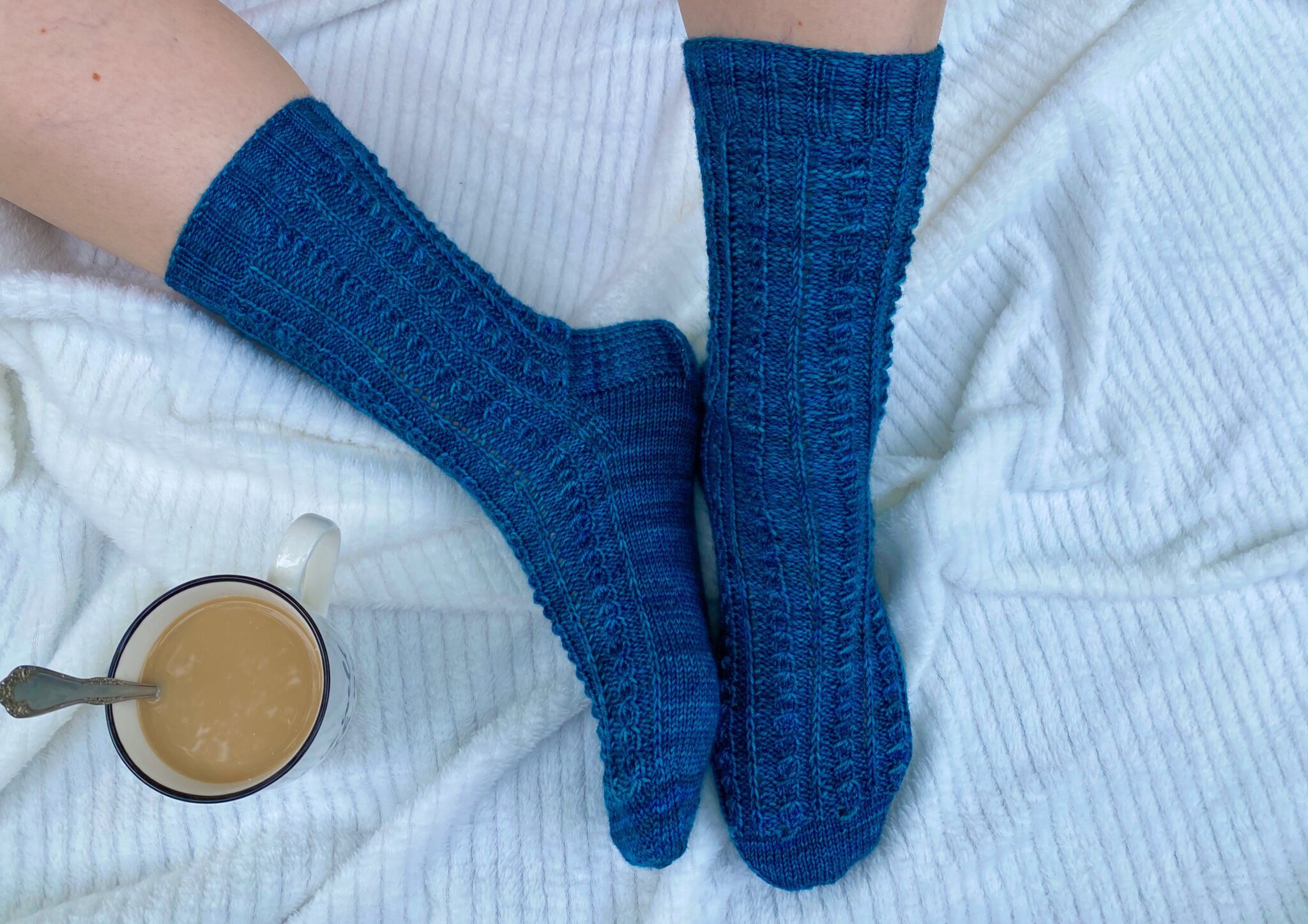 Brioche Twist Socks (Free Knitting Pattern) - love. life. yarn.