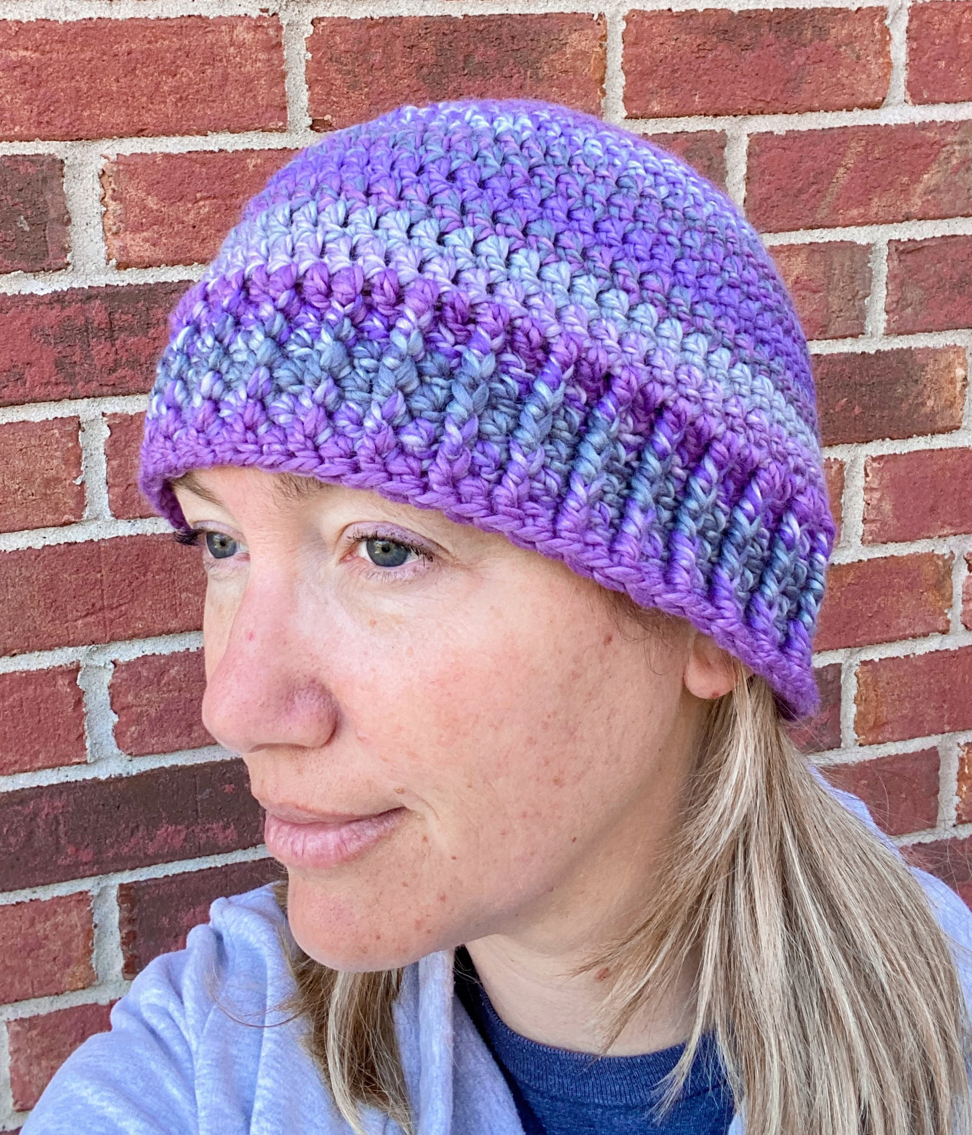 Bulky Crochet Beanie (Free Crochet Pattern) - love. life. yarn.