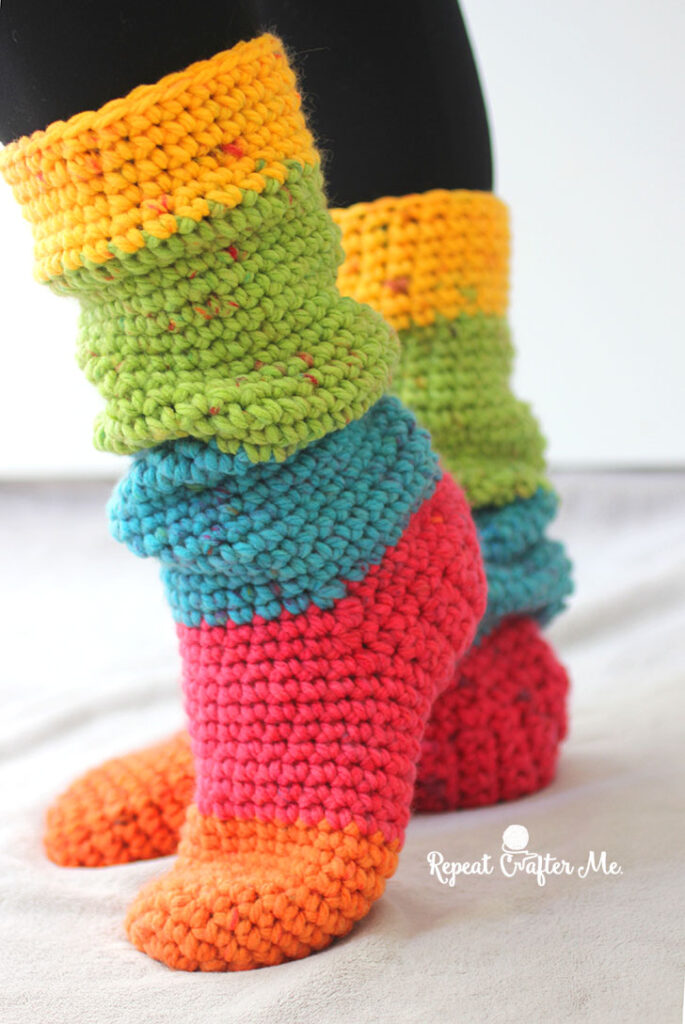 Craft Your Comfort: 20+ Free Crochet Sock Patterns for Toasty Toes ...