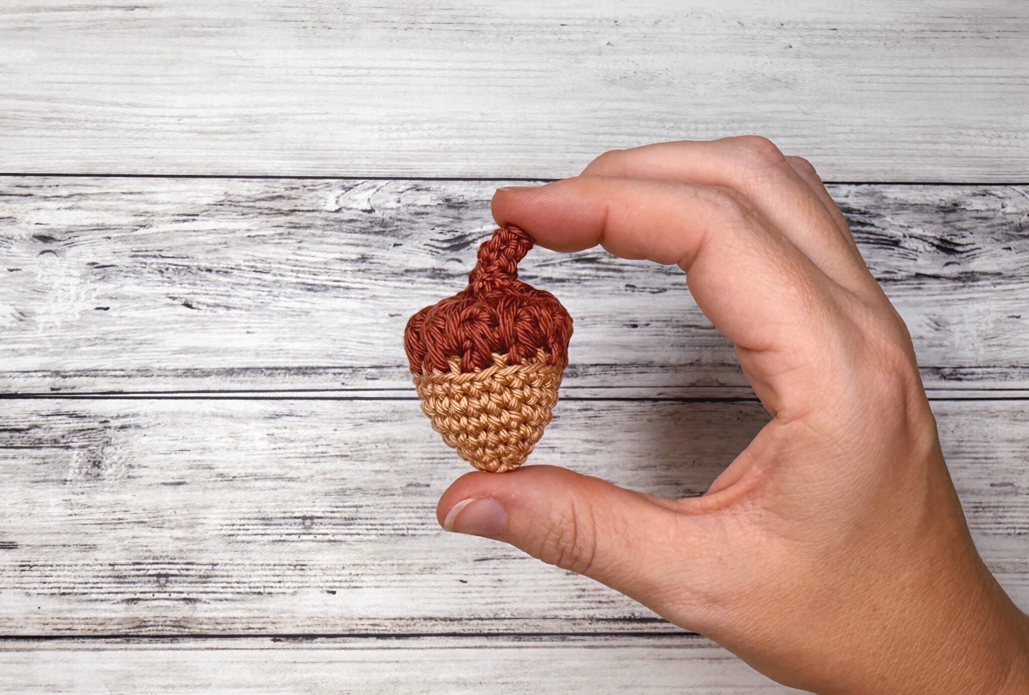 Crochet Acorn Amigurumi - love. life. yarn.
