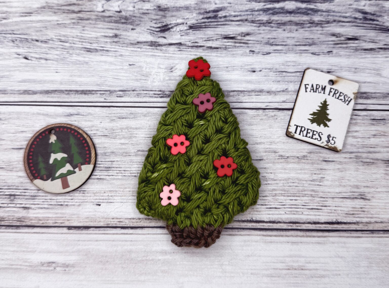 Easy Crochet Christmas Tree (Free Crochet Pattern) - love. life. yarn.