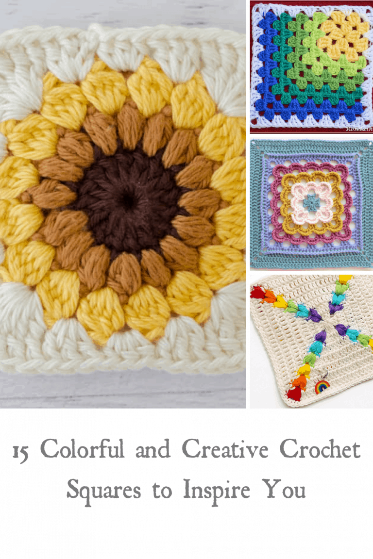 25+ Stunning Crochet Squares with Free Patterns - love. life. yarn.