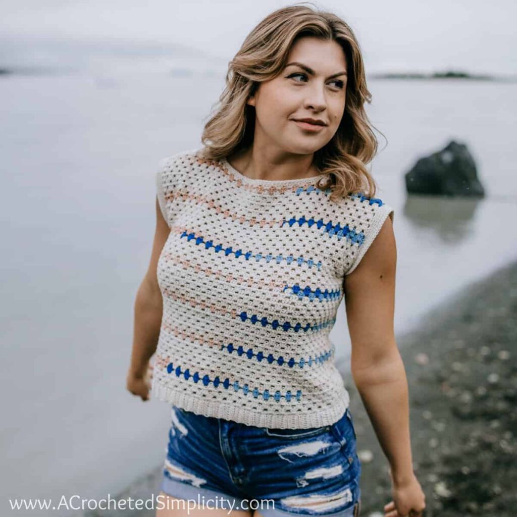 25 Crochet Summer Tops for Women - All Free Patterns - love. life. yarn.
