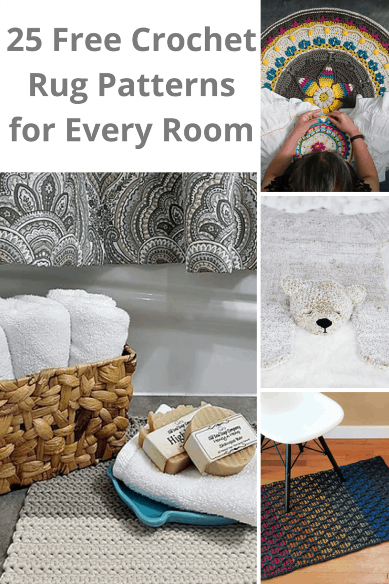 Transform Your Rooms with 25+ Stunning Free Crochet Rug Patterns ...