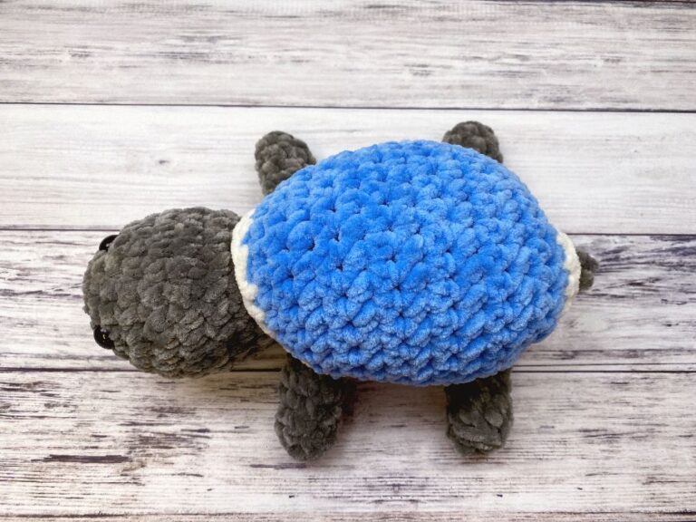 Crochet Turtle with Removable Shell (Free Pattern) - love. life. yarn.