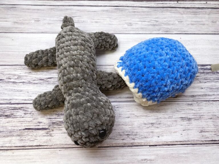 Crochet Turtle with Removable Shell (Free Pattern) - love. life. yarn.
