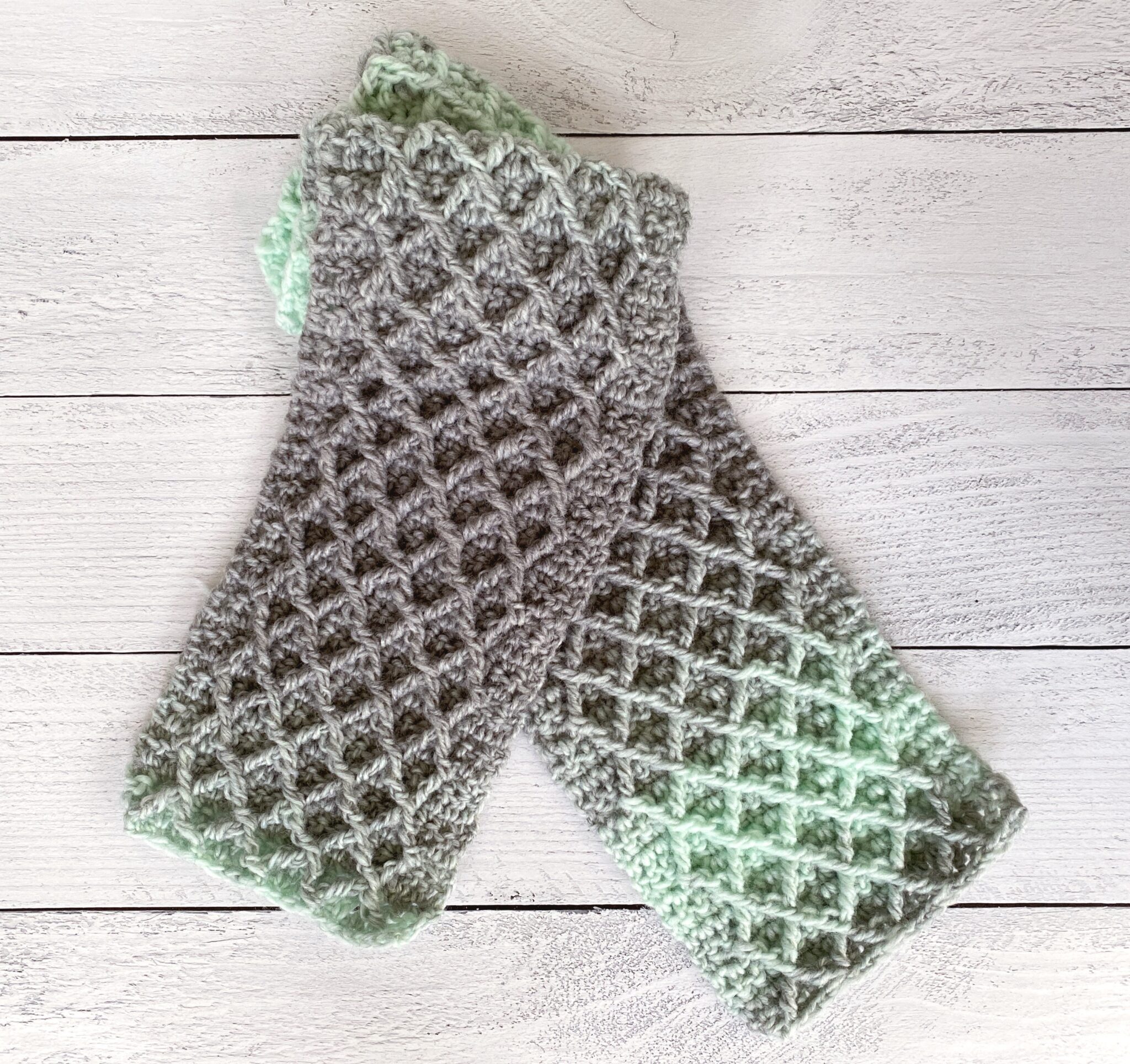 Diamond Stitch Scarf (Free Crochet Pattern) - love. life. yarn.