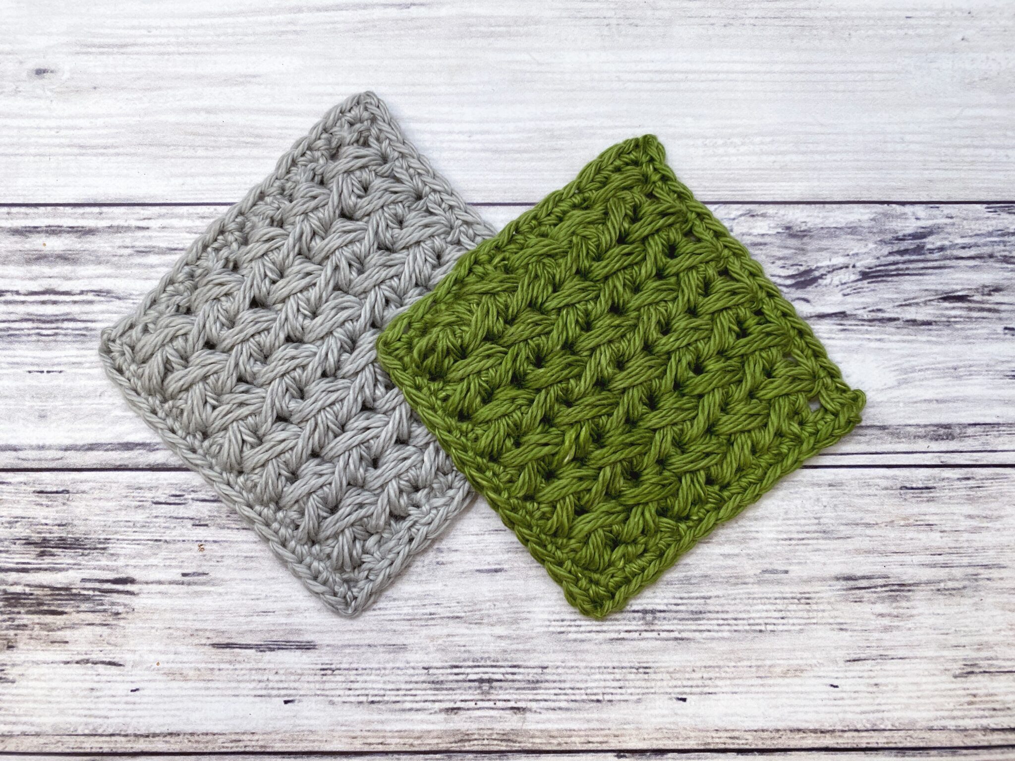 Feather Stitch Face Scrubby (Free Crochet Pattern) - love. life. yarn.