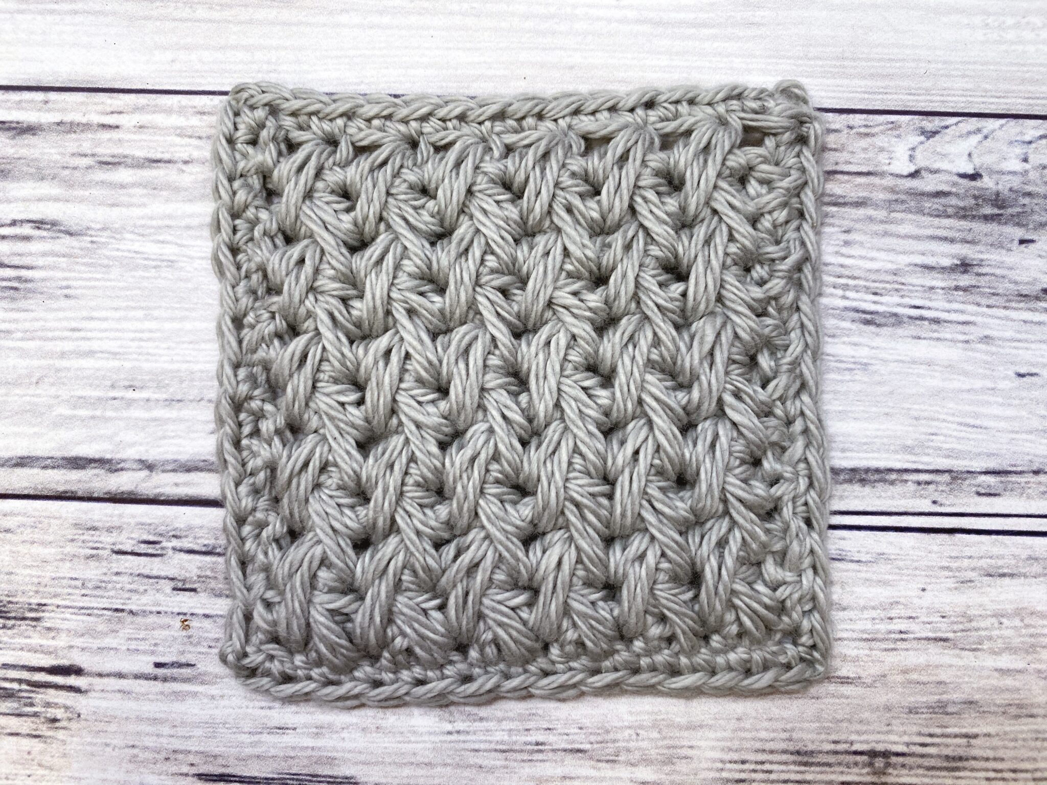 Feather Stitch Face Scrubby (Free Crochet Pattern) - love. life. yarn.