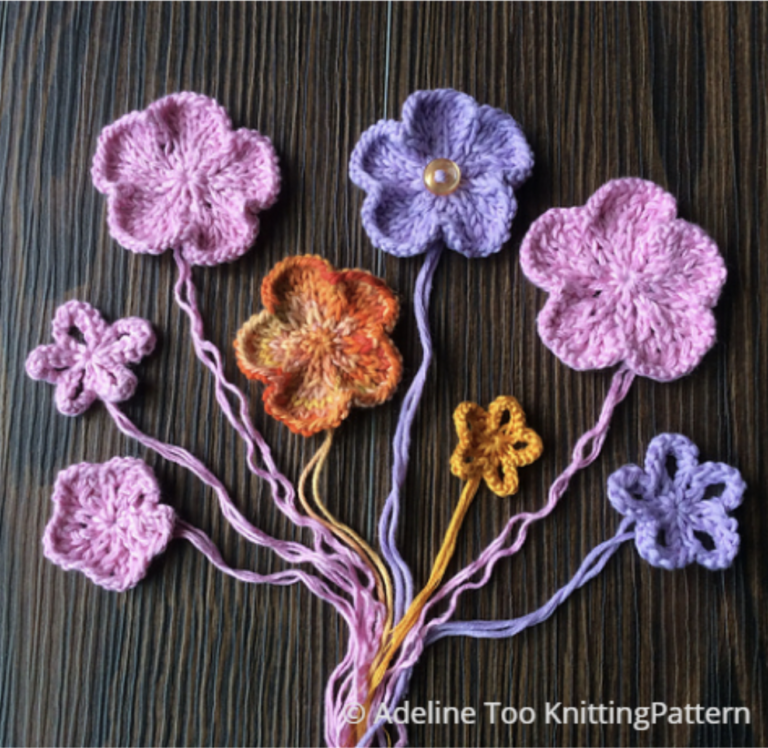 5 Brilliant Uses for Knitted Flowers in Home Decor - love. life. yarn.