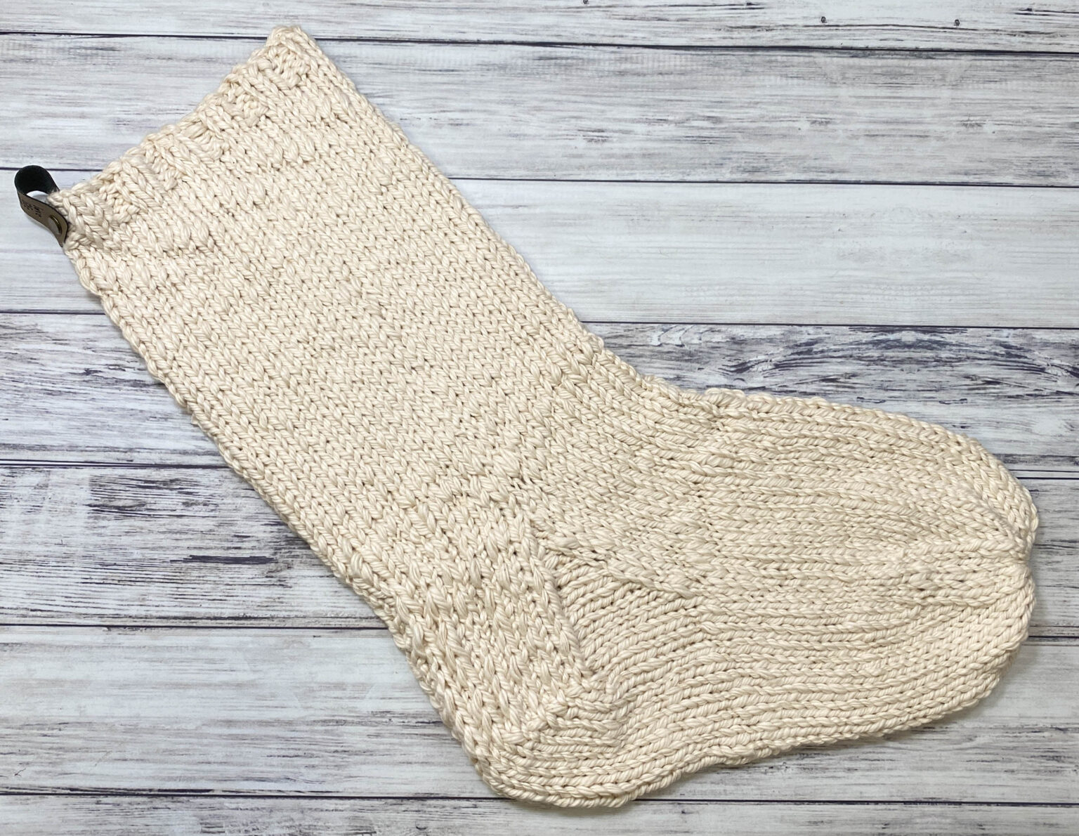 Easy Holiday Stocking Knitting Pattern - love. life. yarn.