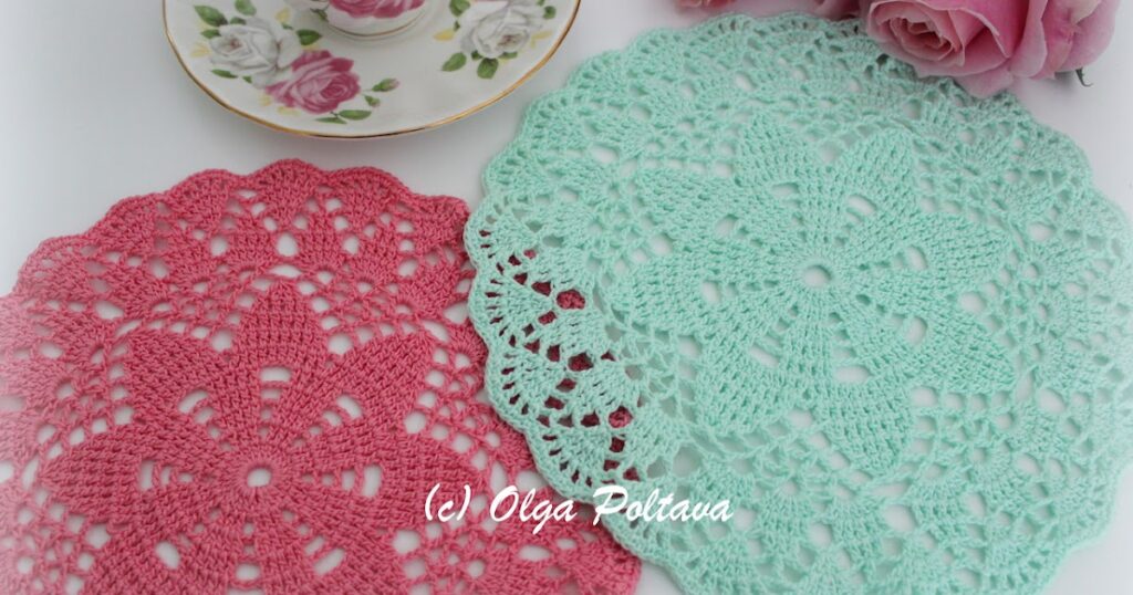 Get Inspired: 25 Free Crochet Doily Patterns for Every Skill Level ...