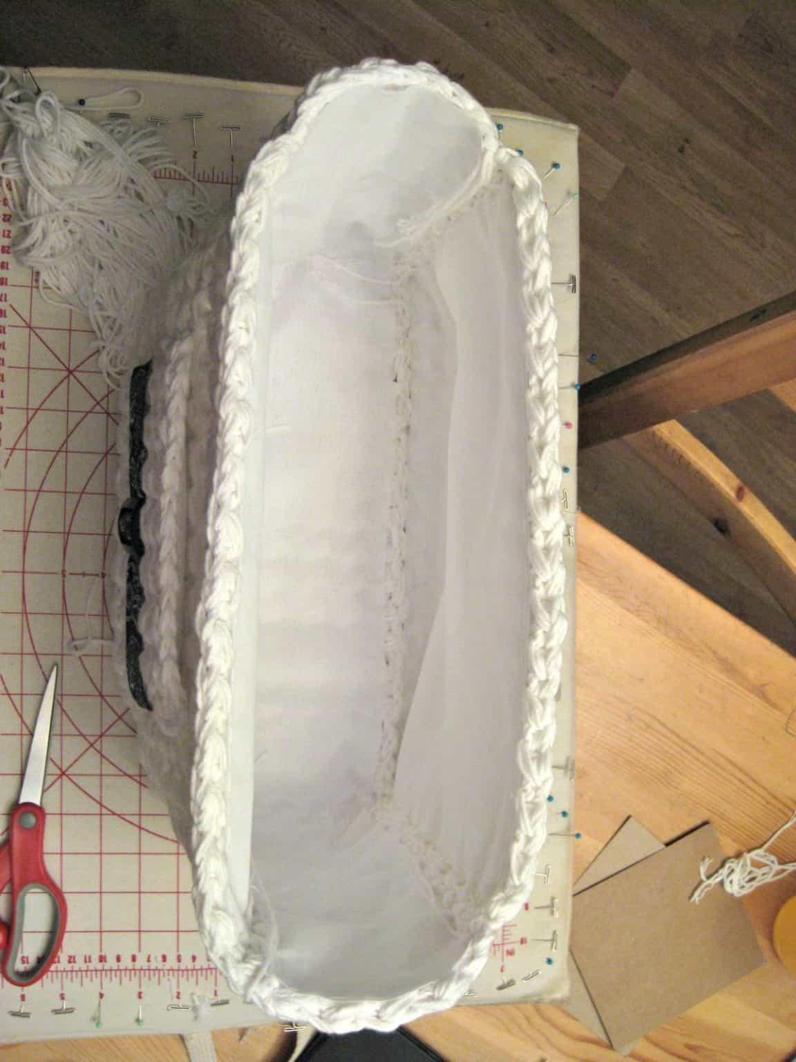 How to Line a Crochet Bag - love. life. yarn.