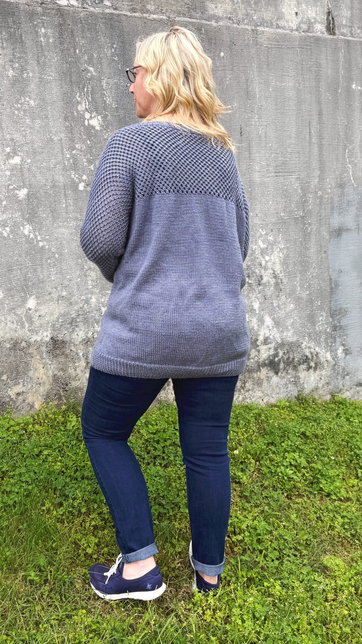 Irish Mesh Lace Sweater (Free Knitting Pattern) - love. life. yarn.