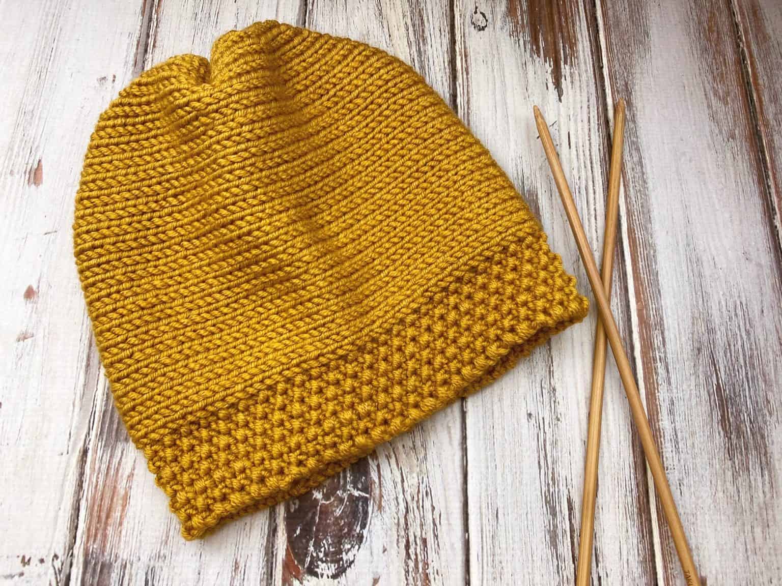 Easiest Ever Knit Hat Pattern - love. life. yarn.