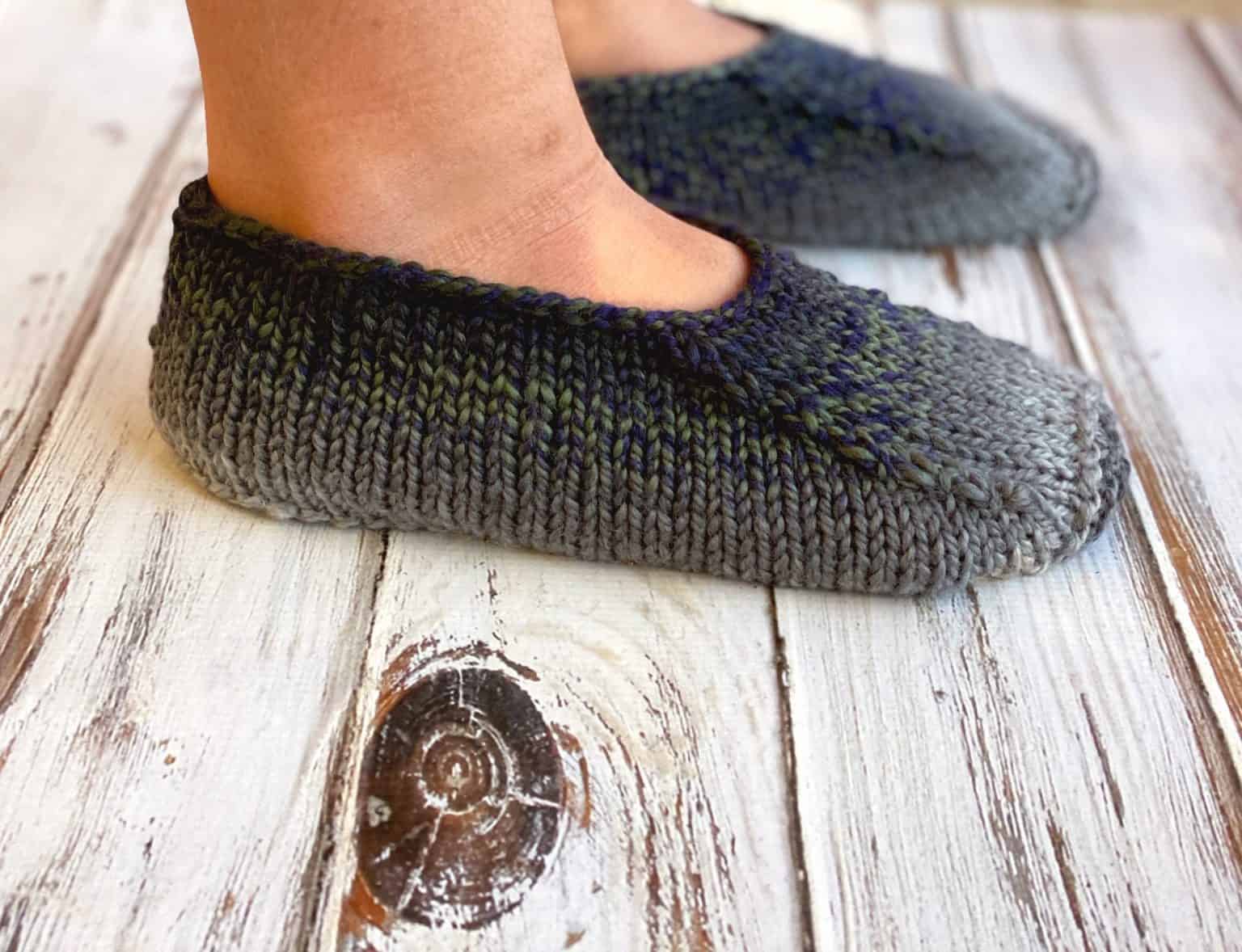 Gemstone Knit Slippers - love. life. yarn.