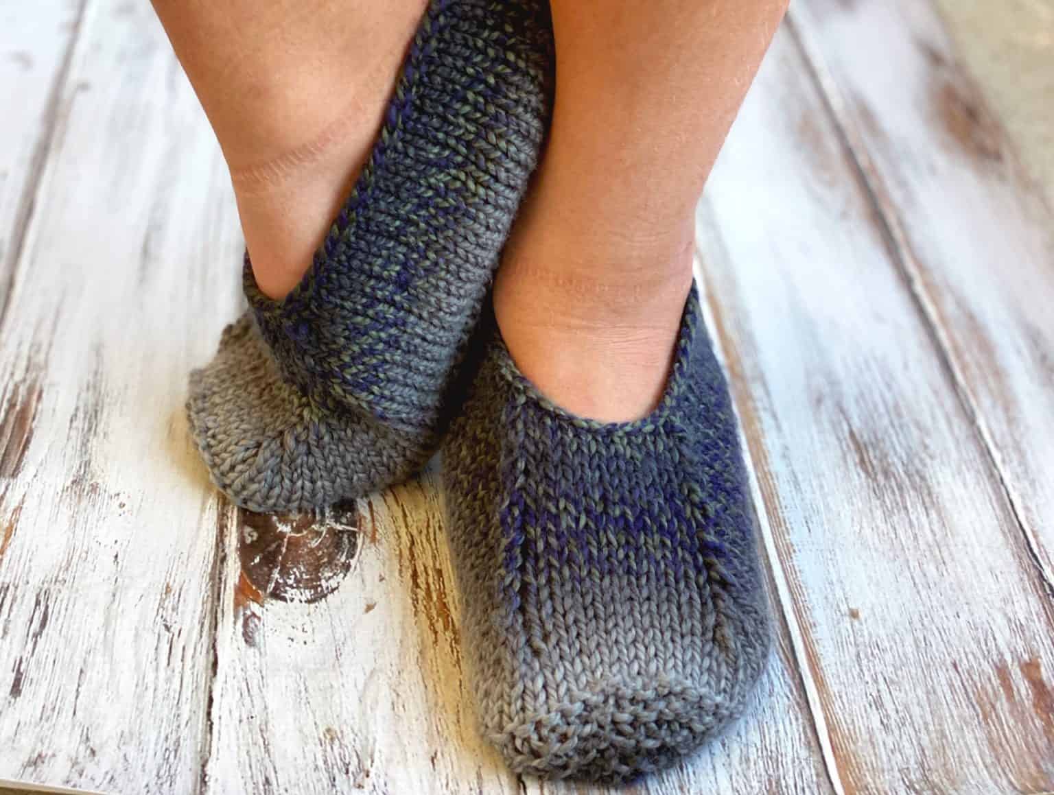 Gemstone Knit Slippers - love. life. yarn.