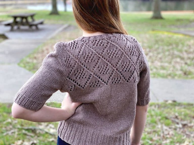 Sophisticated Free Knit Tee Pattern - love. life. yarn.