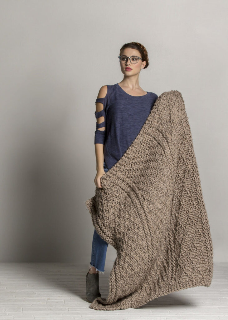 25+ Free Knit Afghan Patterns to Add a Touch of Handmade Elegance to ...