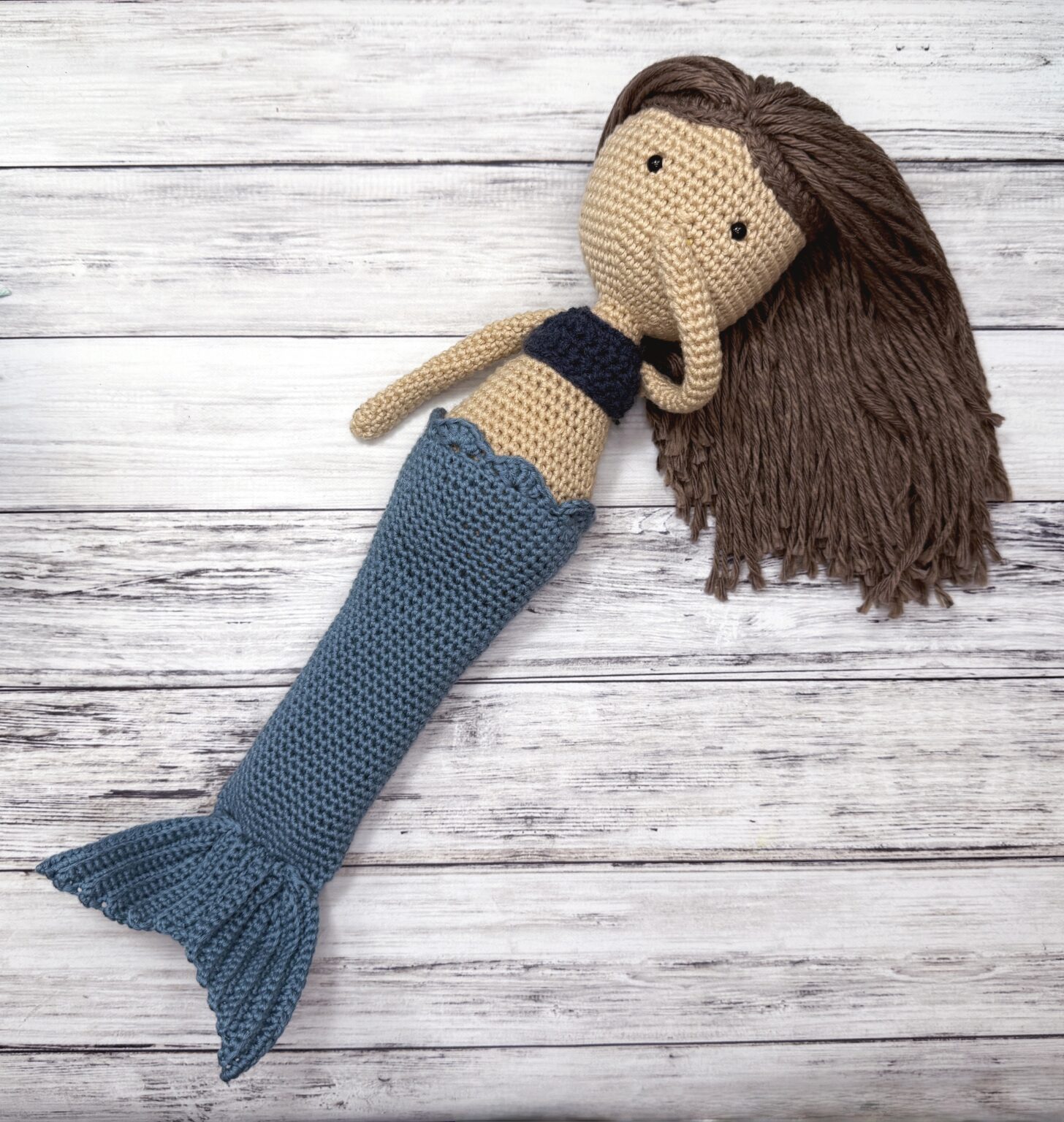 Crochet Mermaid Doll - love. life. yarn.