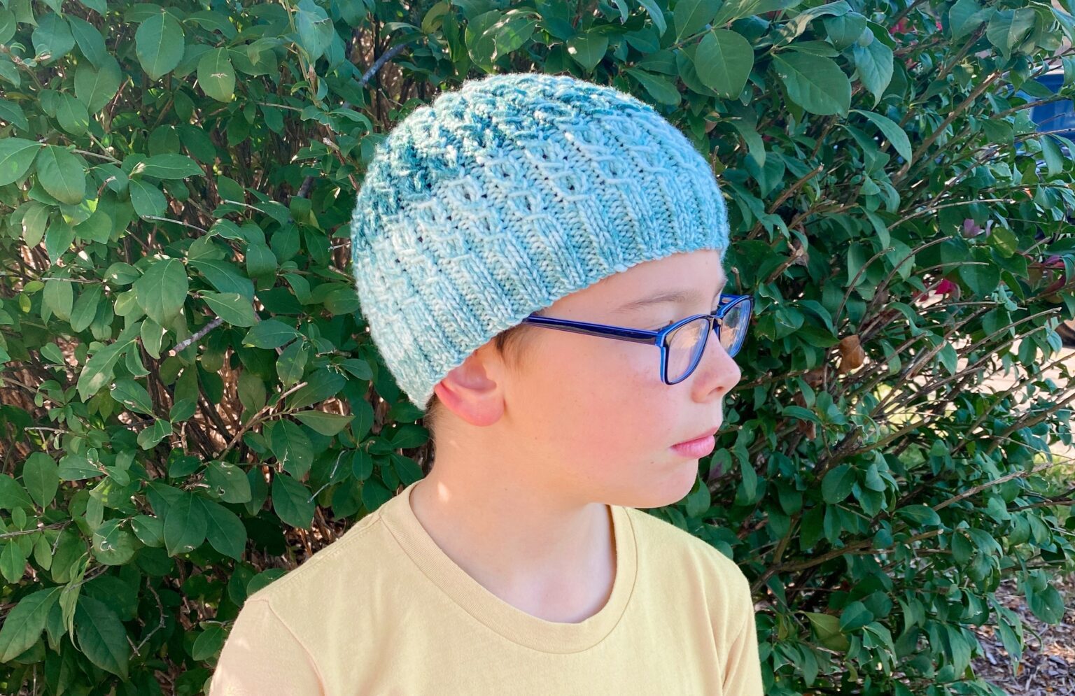 Mock Cable Kid's Hat Knitting Pattern - love. life. yarn.