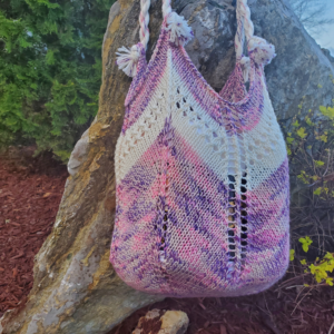 26 New & Trending Knitted Tote Bag Patterns - All Free! - love. life. yarn.