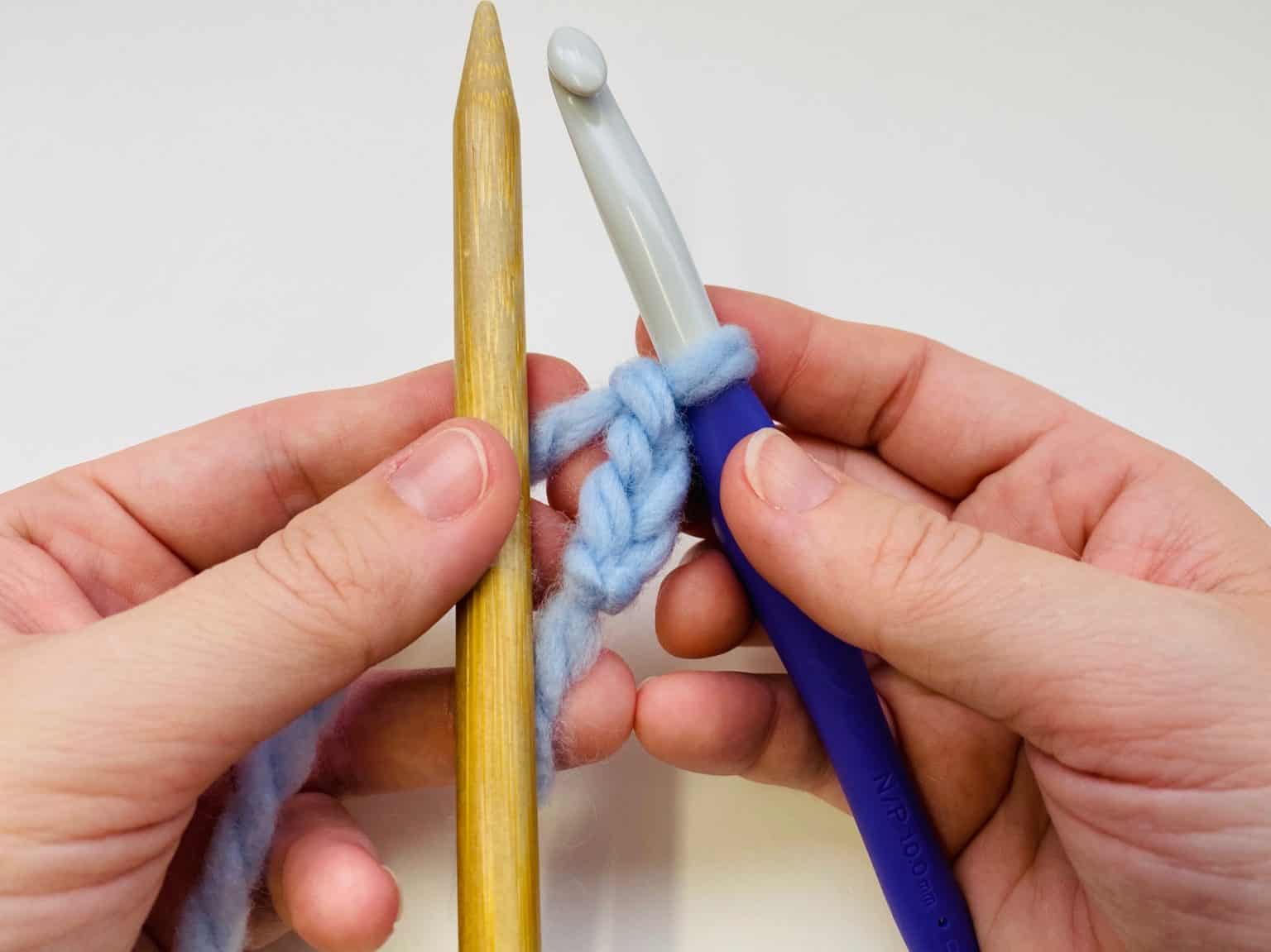 How to Knit for Crocheters: Crochet Cast On - love. life. yarn.