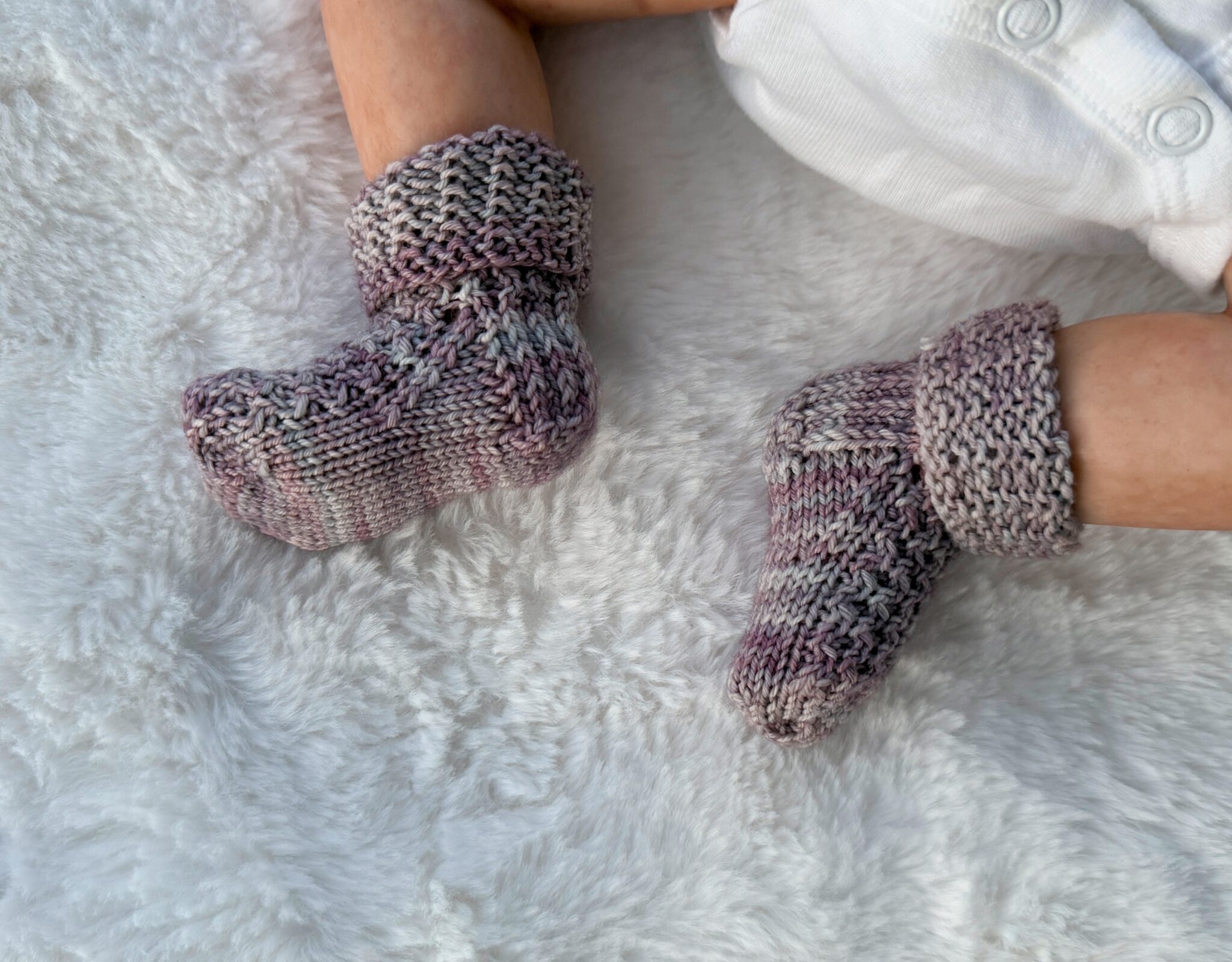 Ray of Honey Baby Socks - love. life. yarn.