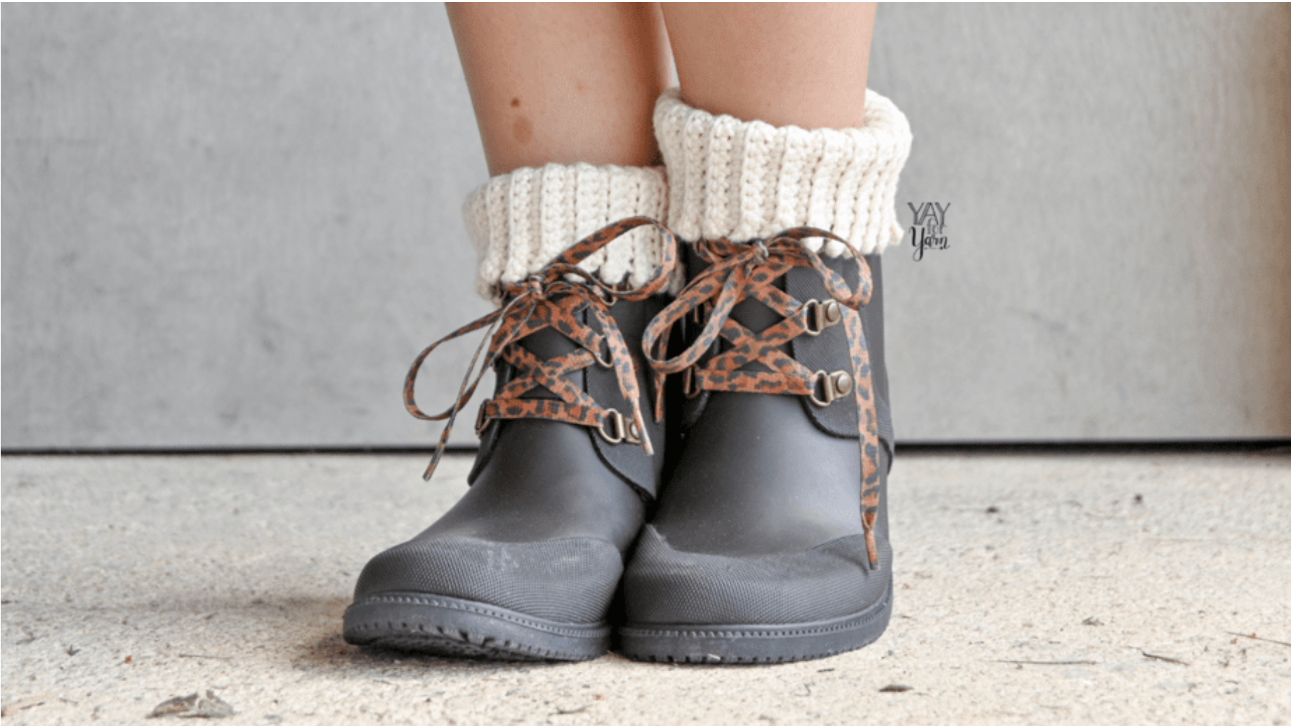 Crochet Boot Cuffs - 25 Free Patterns! - love. life. yarn.