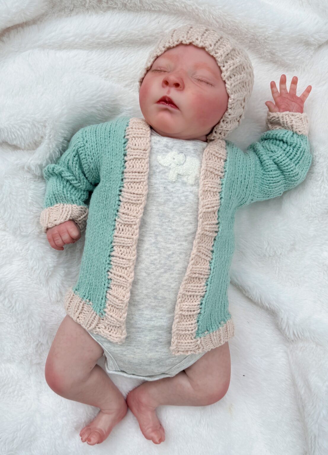 Simple Baby Cardigan (Free Knitting Pattern) - love. life. yarn.
