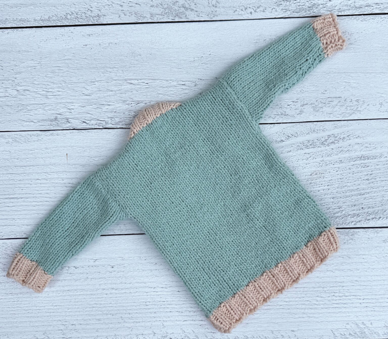 Simple Baby Cardigan (Free Knitting Pattern) - love. life. yarn.