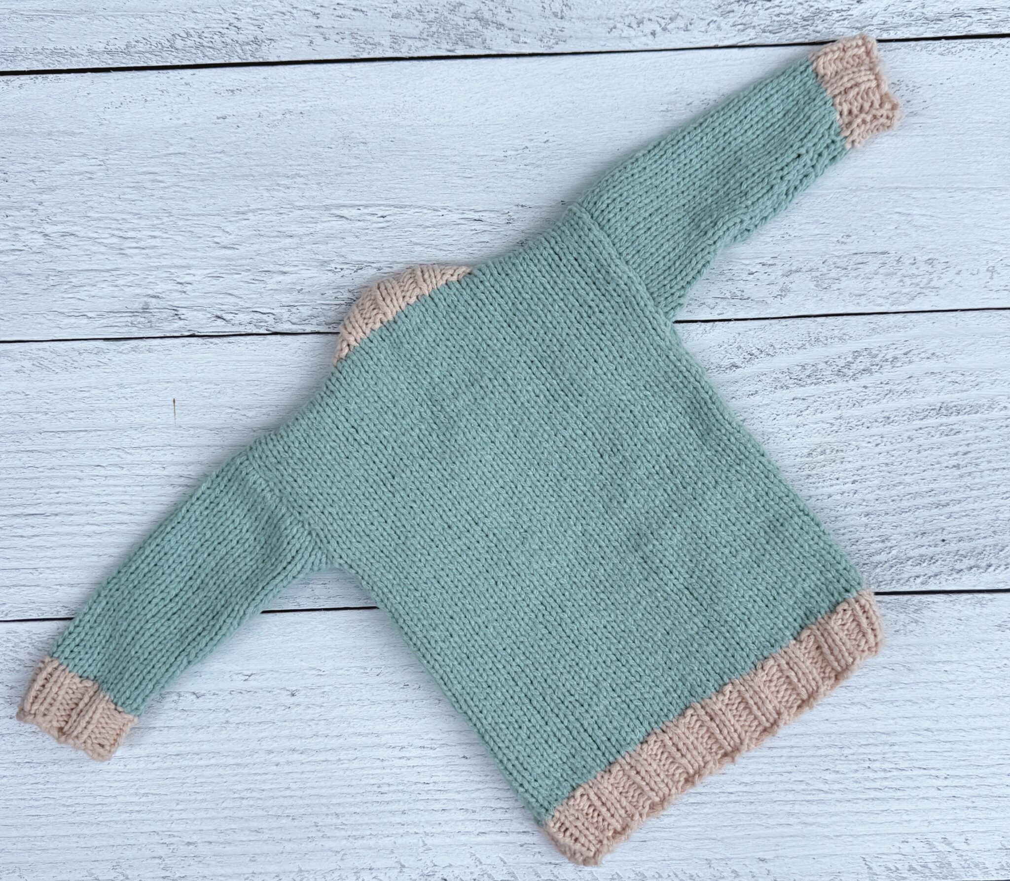 Simple Baby Cardigan (Free Knitting Pattern) - love. life. yarn.
