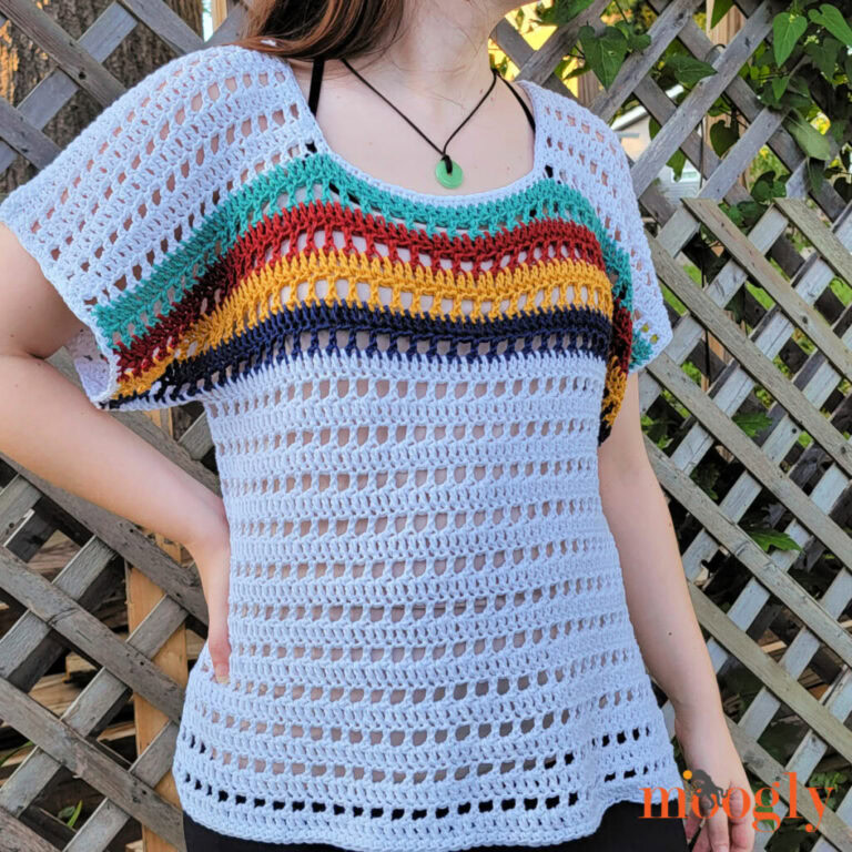 25 Crochet Summer Tops for Women - All Free Patterns - love. life. yarn.
