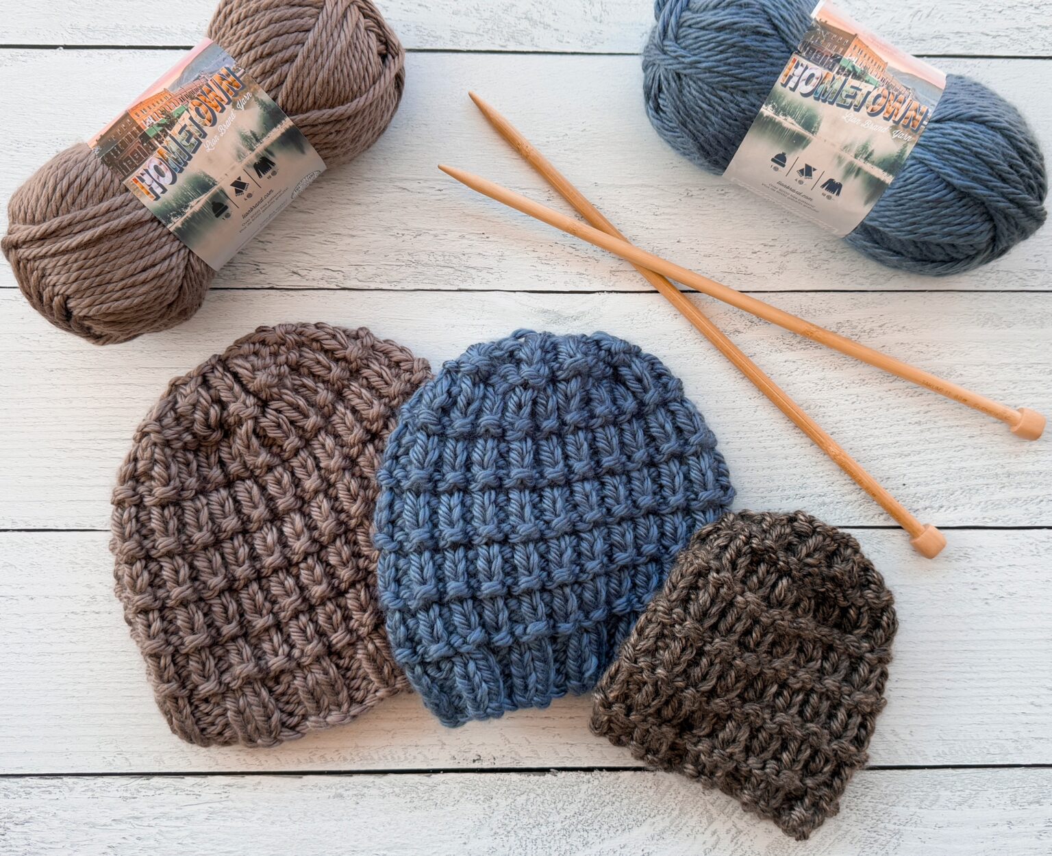 Easy Super Bulky Knit Hat (Free Pattern) - love. life. yarn.