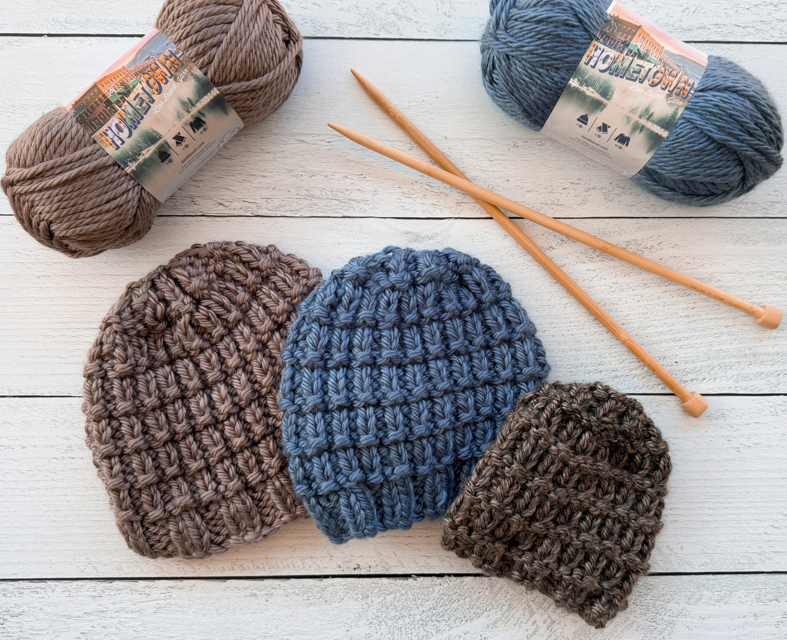 Easy Super Bulky Knit Hat (Free Pattern) - love. life. yarn.