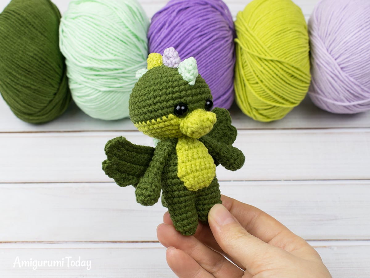 Transform Yarn into Fantasy: Explore Over 21 Free Crochet Dragon ...