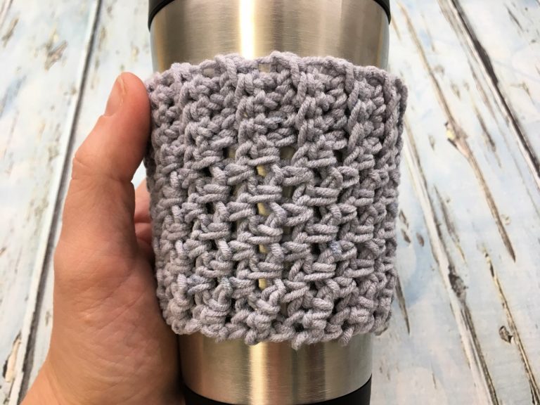 Quick and Easy Travel Mug Cozy - love. life. yarn.