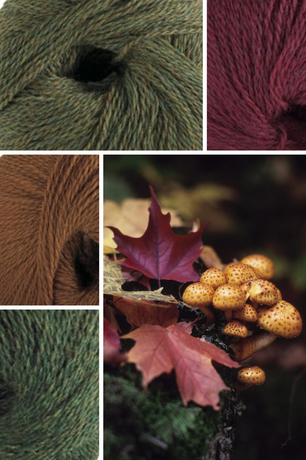 Fall Color Palettes for Knitting and Crochet - love. life. yarn.