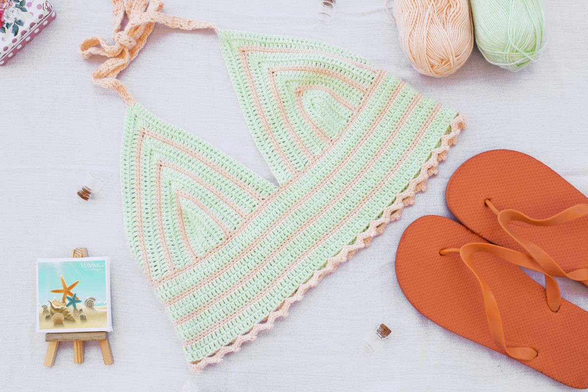 25 Cute Crochet Bralette Patterns to Inspire You - love. life. yarn.