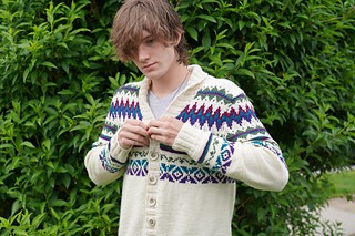 For Him with Love: 25 Handpicked Men's Cardigan Knitting Patterns ...